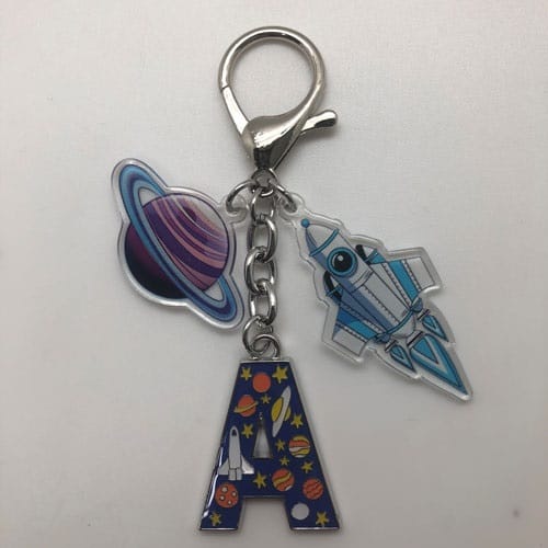 Space Keyring - Assorted – Little Beach Road